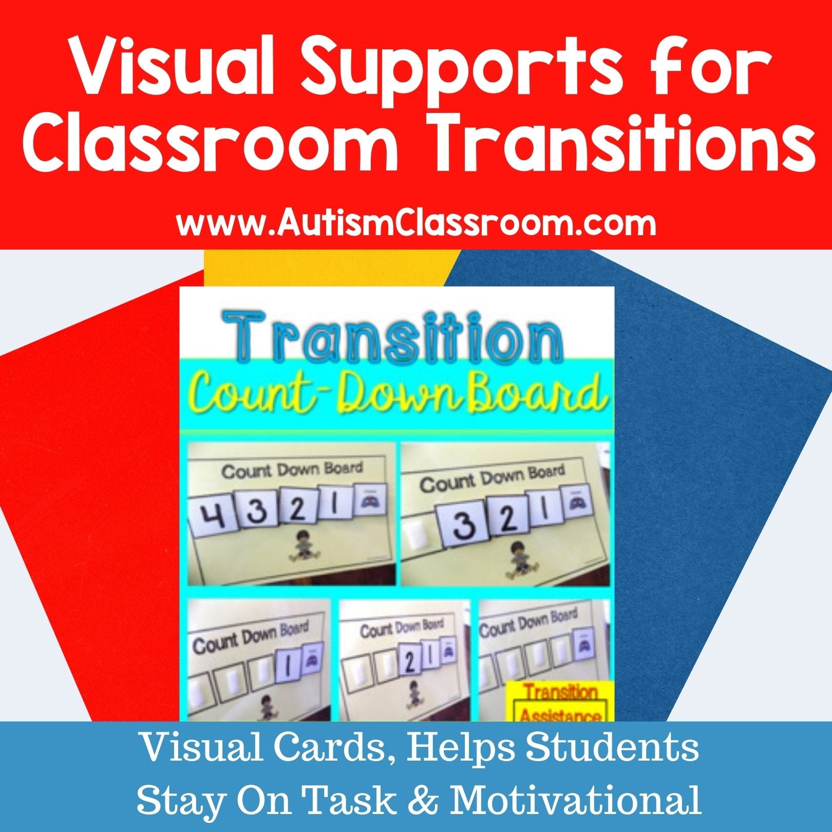 Visual Supports for Classroom Transitions (Count Down Board & More ...